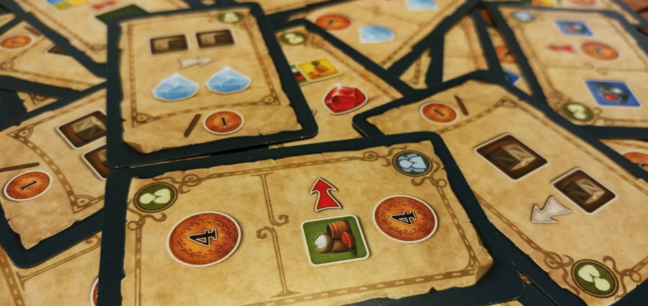 Istanbul The Dice Game Cards One Board Family