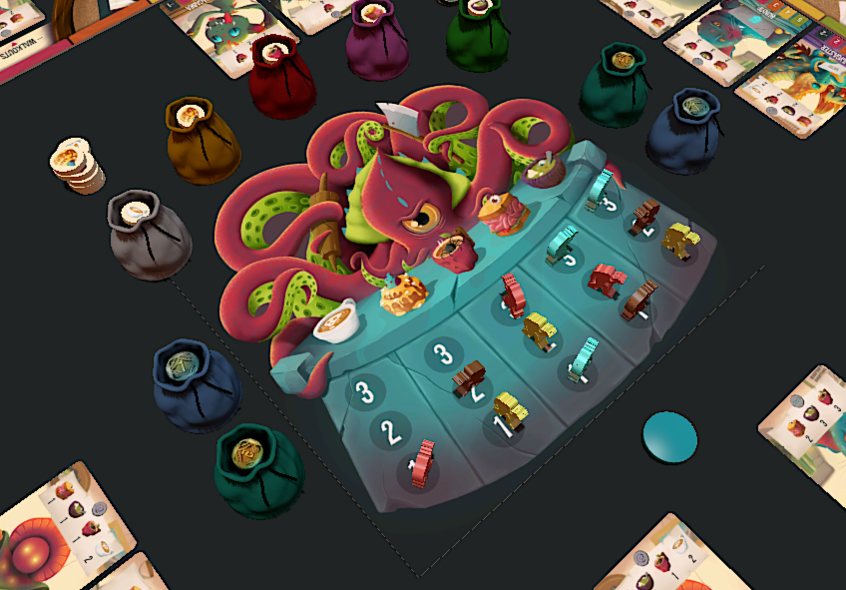 Cryptid Cafe Preview - One Board Family