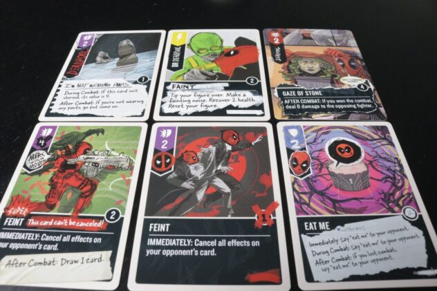 Unmatched: Deadpool cards - One Board Family