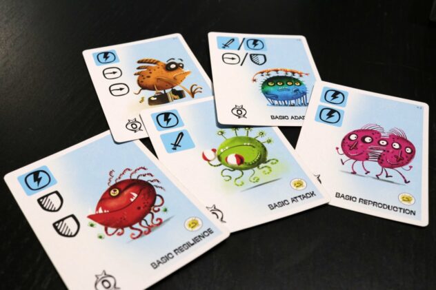 Viral virus cards - One Board Family