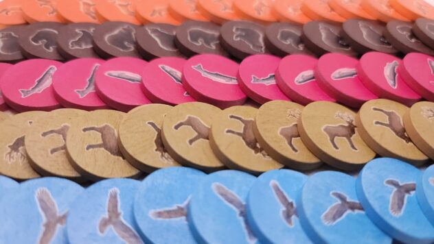 Cascadia tokens - One Board Family