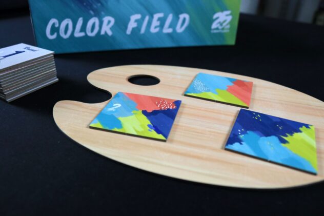 Color Field tile display - One Board Family