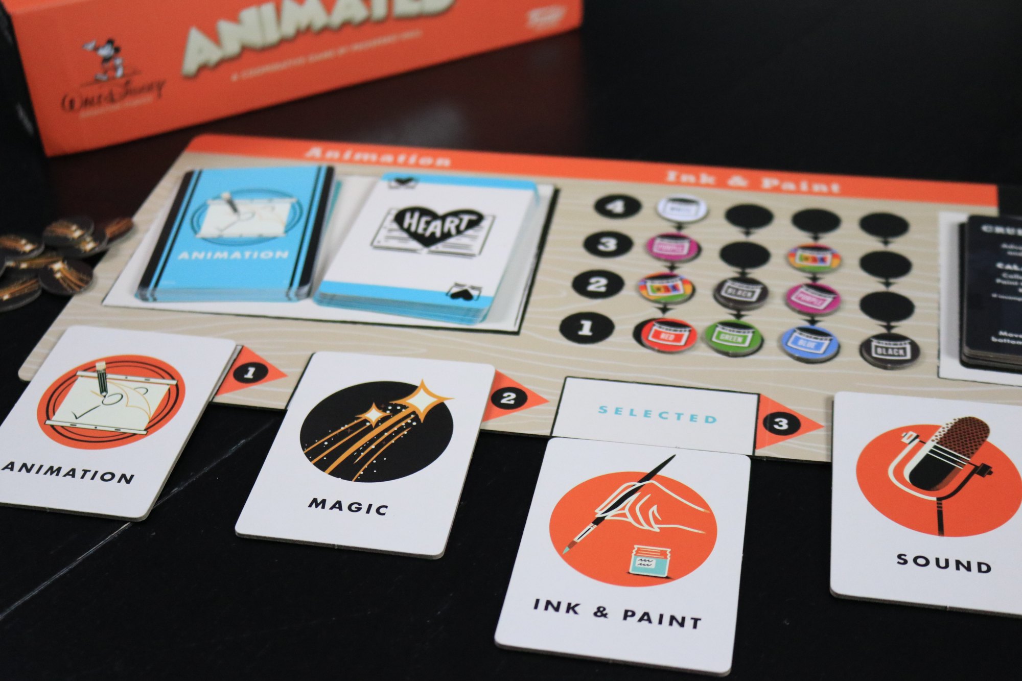 Disney Animated - action selection - One Board Family