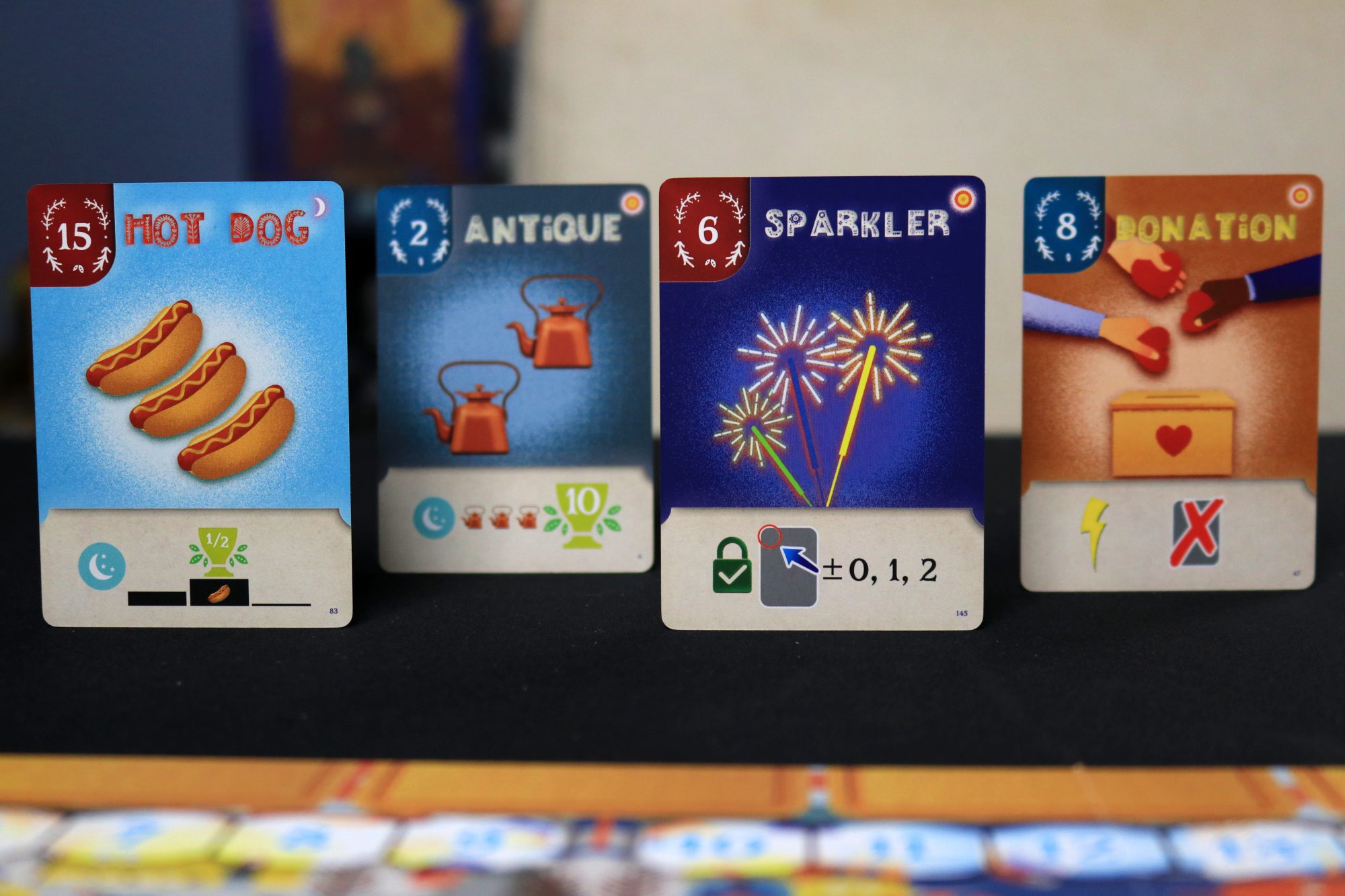 Jokkmokk card types - One Board Family