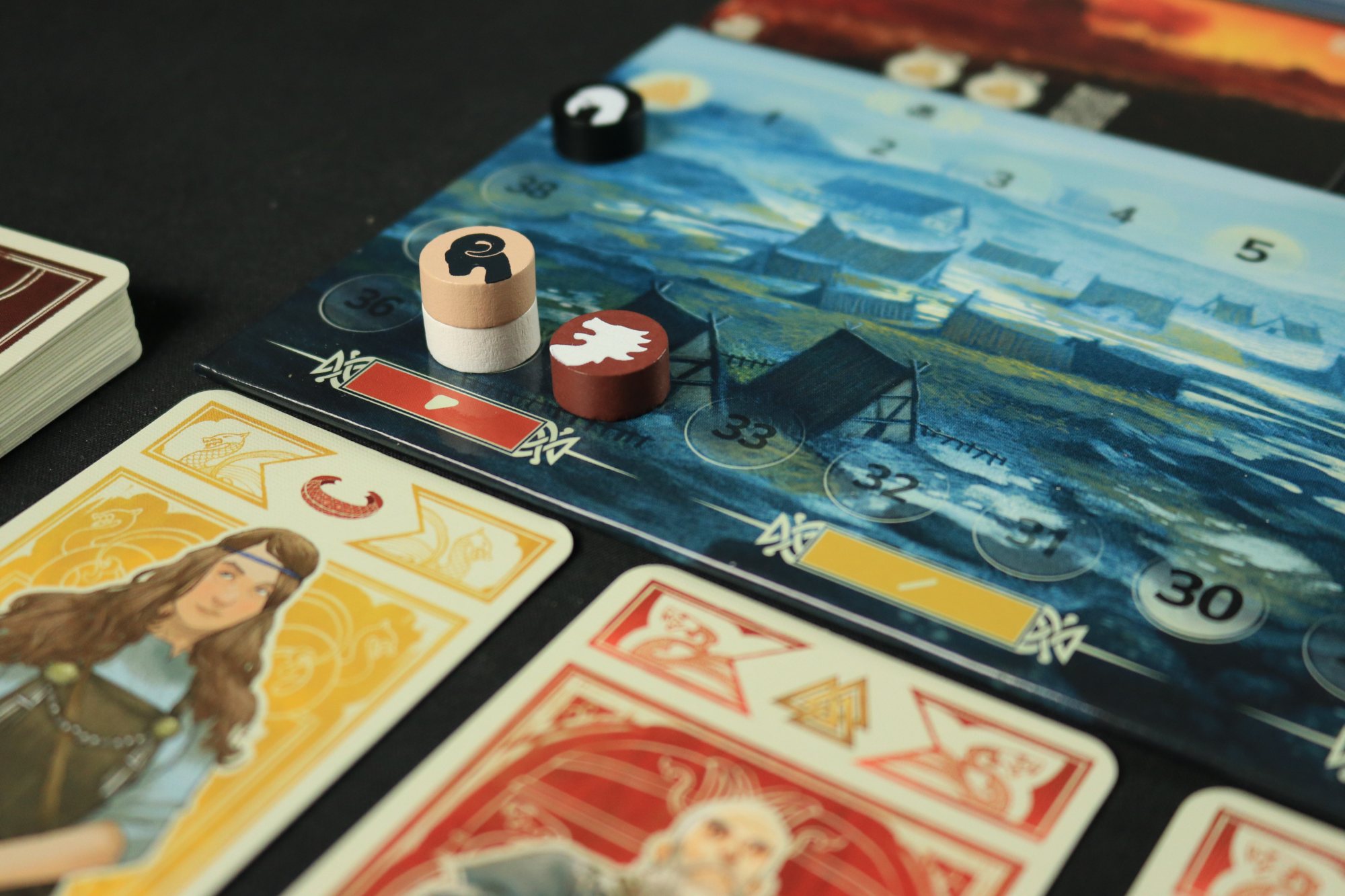 Knarr score tokens - One Board Family