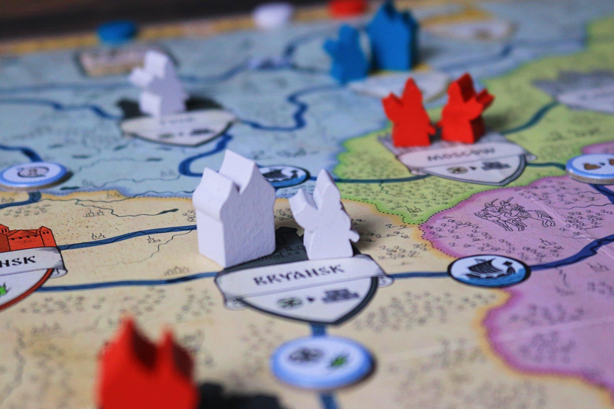 The First Tsar - Map of Russia - One Board Family