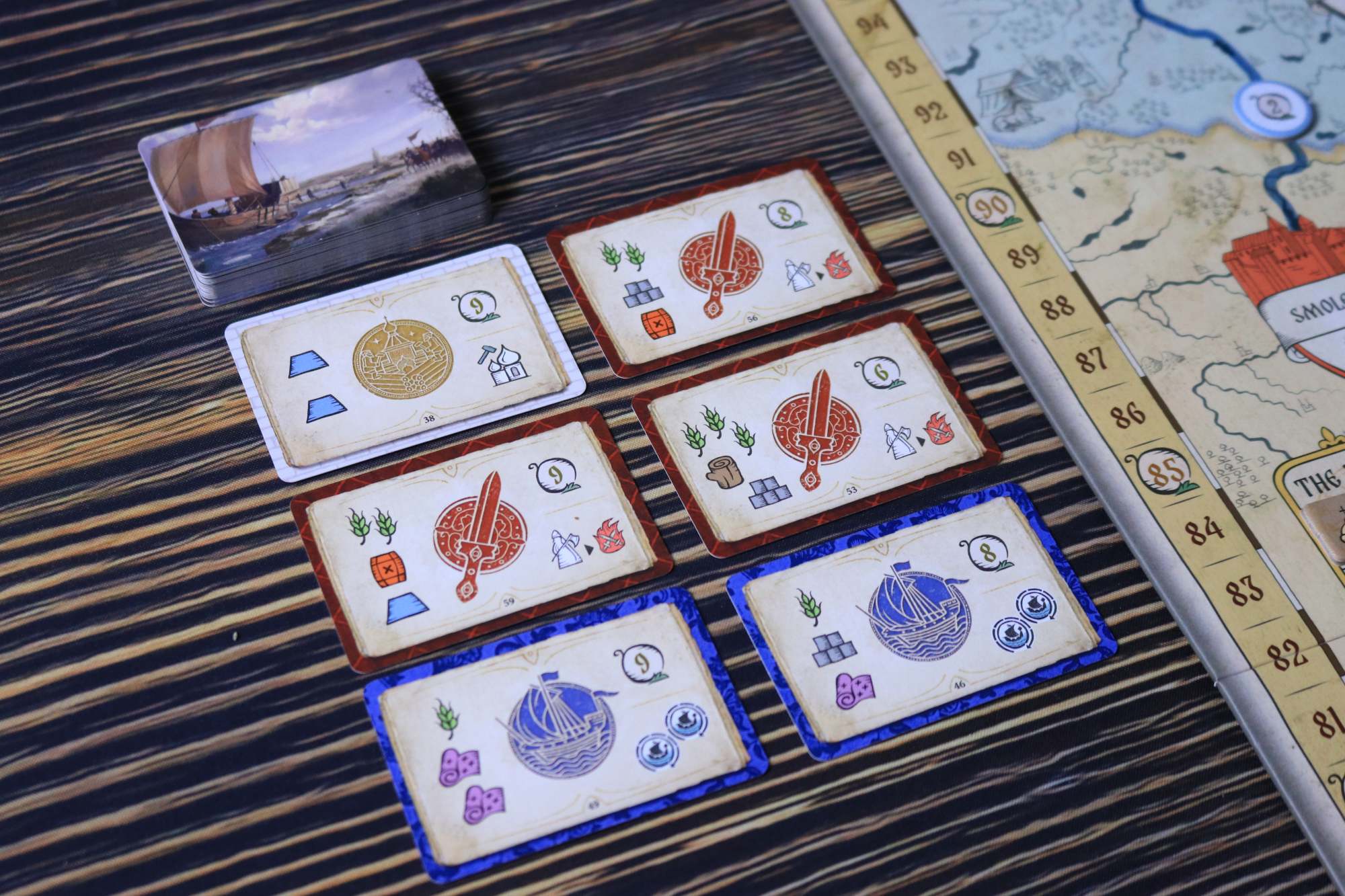 The First Tsar - project cards - One Board Family