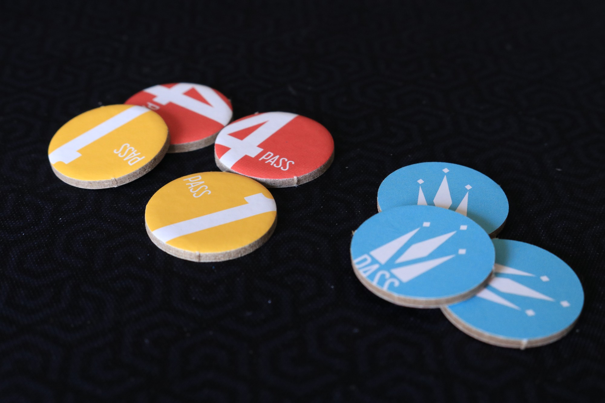 PASS winning tokens - One Board Family