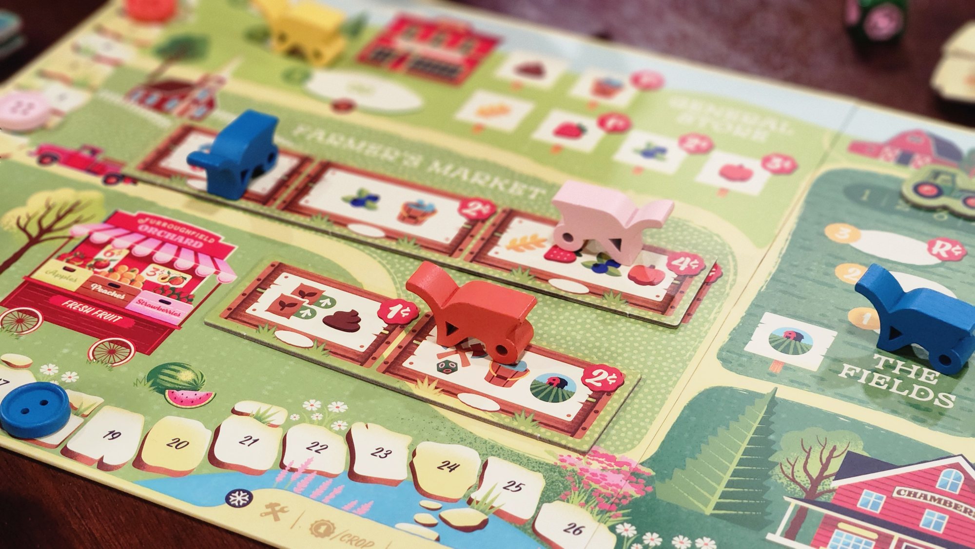 Harvest from Keymaster Games - One Board Family