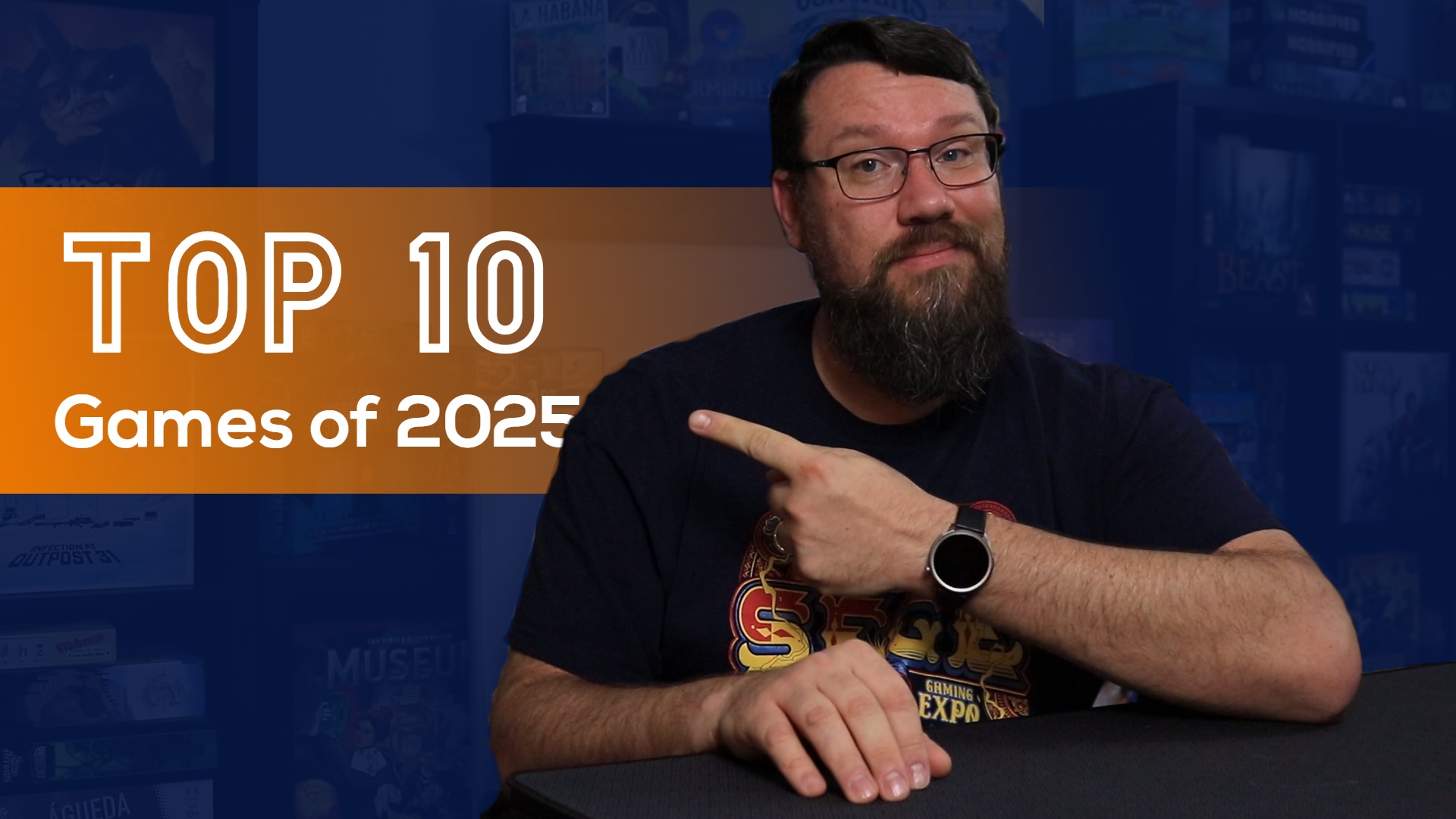 Ryan's Top 10 Games of 2025 - One Board Family